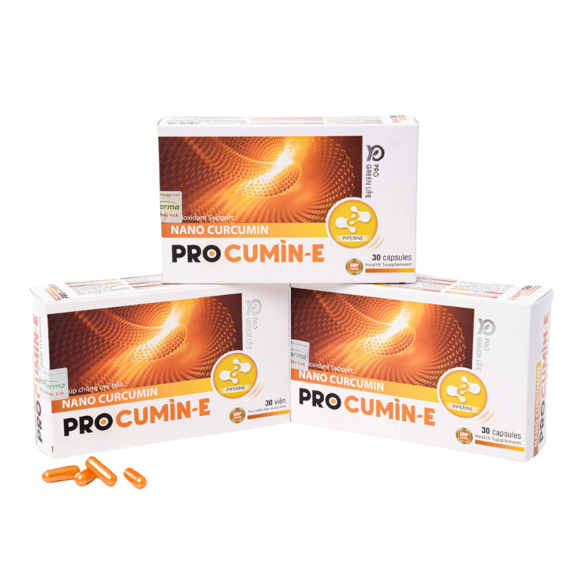 THỰC PHẨM BVSK PROCUMIN-E (Hộp 3 vỉ x 10 viên) – ProGreenLife