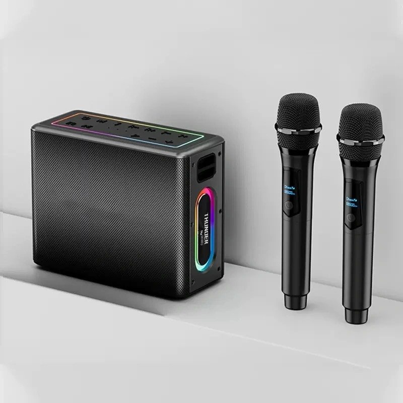 Loa kèm 2 mic Wiwu P19