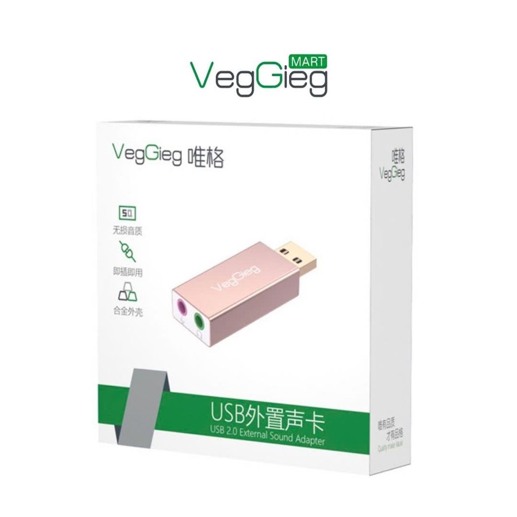 USB Soundcard Veggieg K102