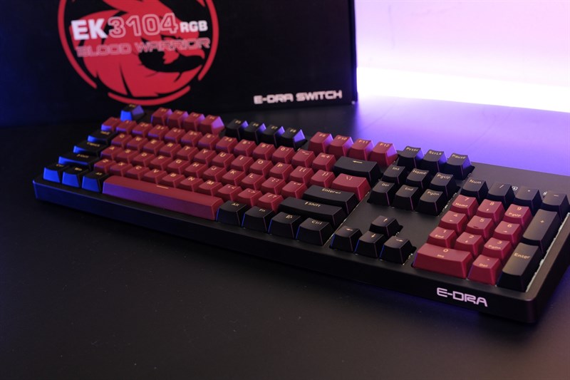 **Bàn phím cơ EDra EK3104 RGB Warior