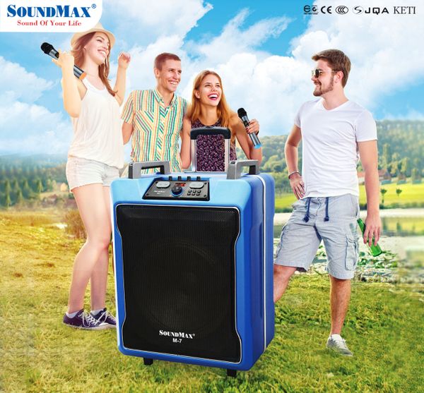 ** Loa kéo kèm 2 mic Soundmax M7