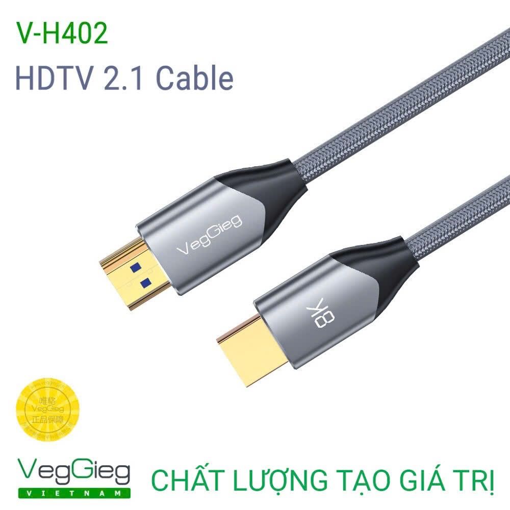 Cáp Hdmi Veggieg H402 2.1 1.5m
