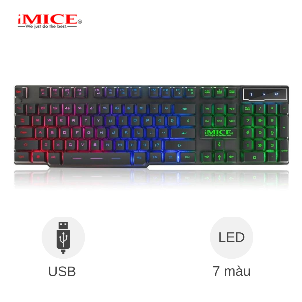**Bàn phím dây Imice AK600