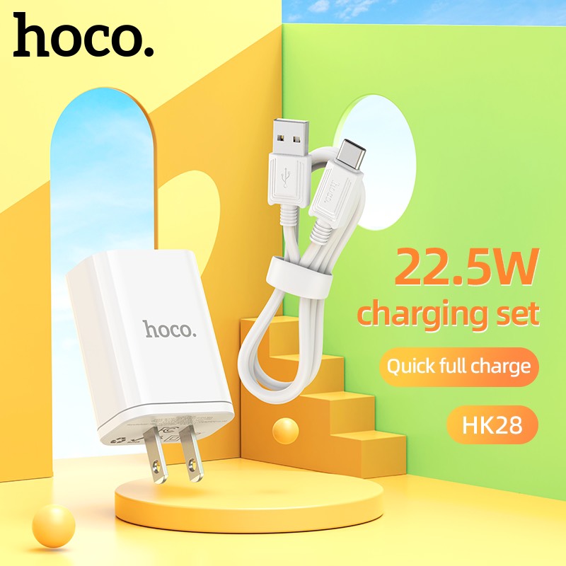 Bộ sạc Type C Hoco HK28 22.5W
