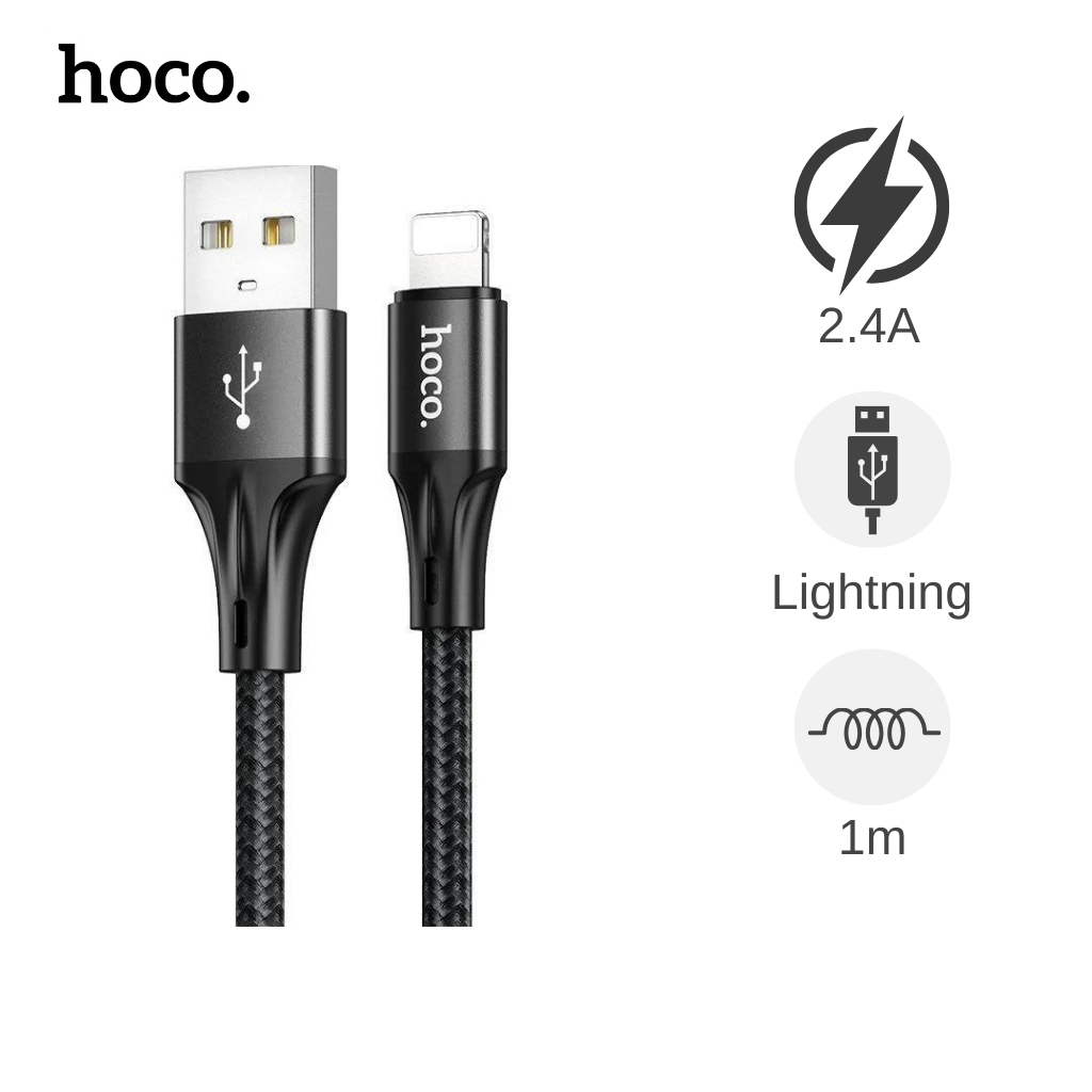 Cáp Lightning Hoco HK48 1m