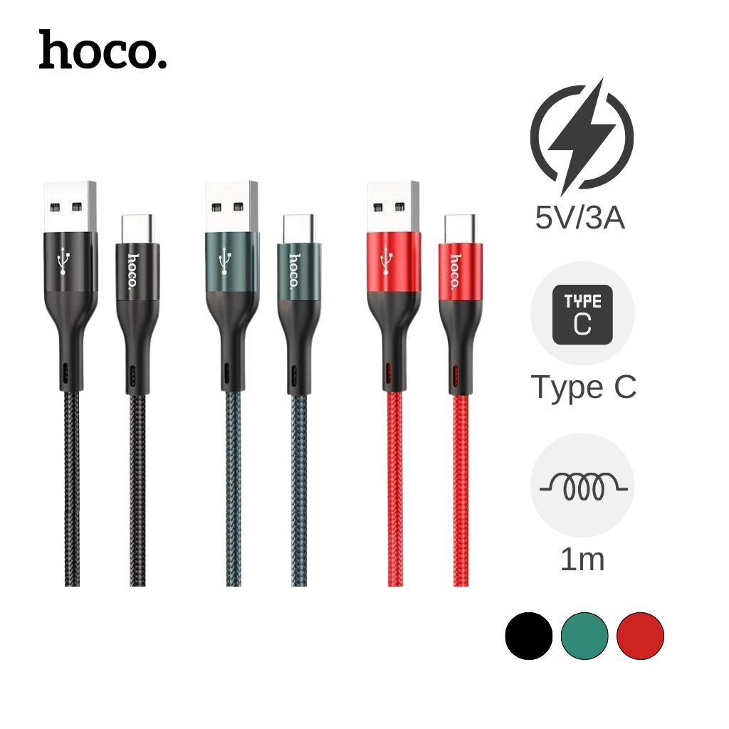 Cáp Type C Hoco X2 Max 1m