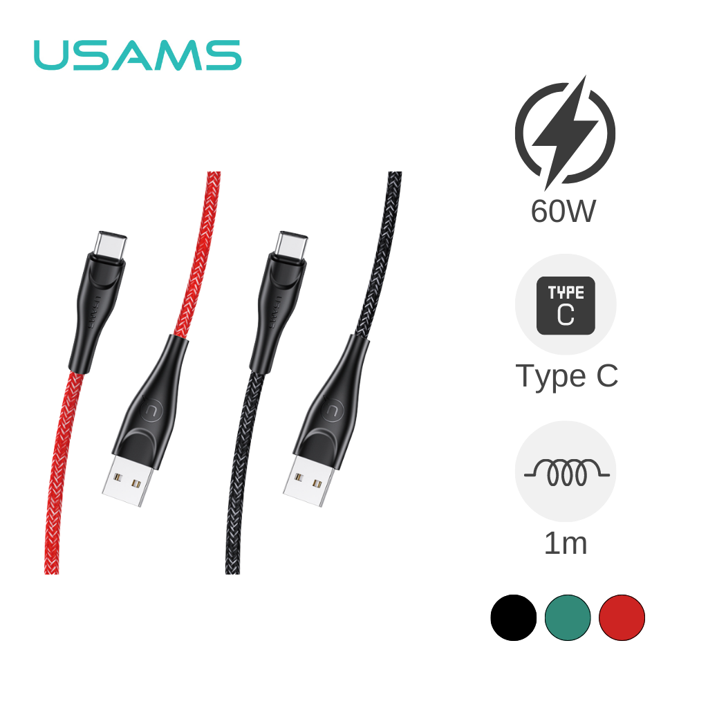 Cáp Type C Usams U41 1m