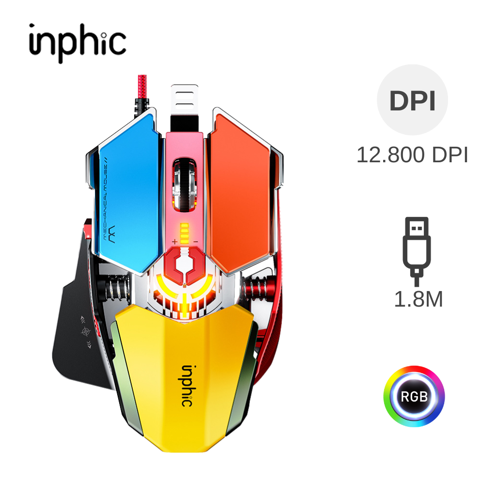 **Chuột có dây Inphic PG6