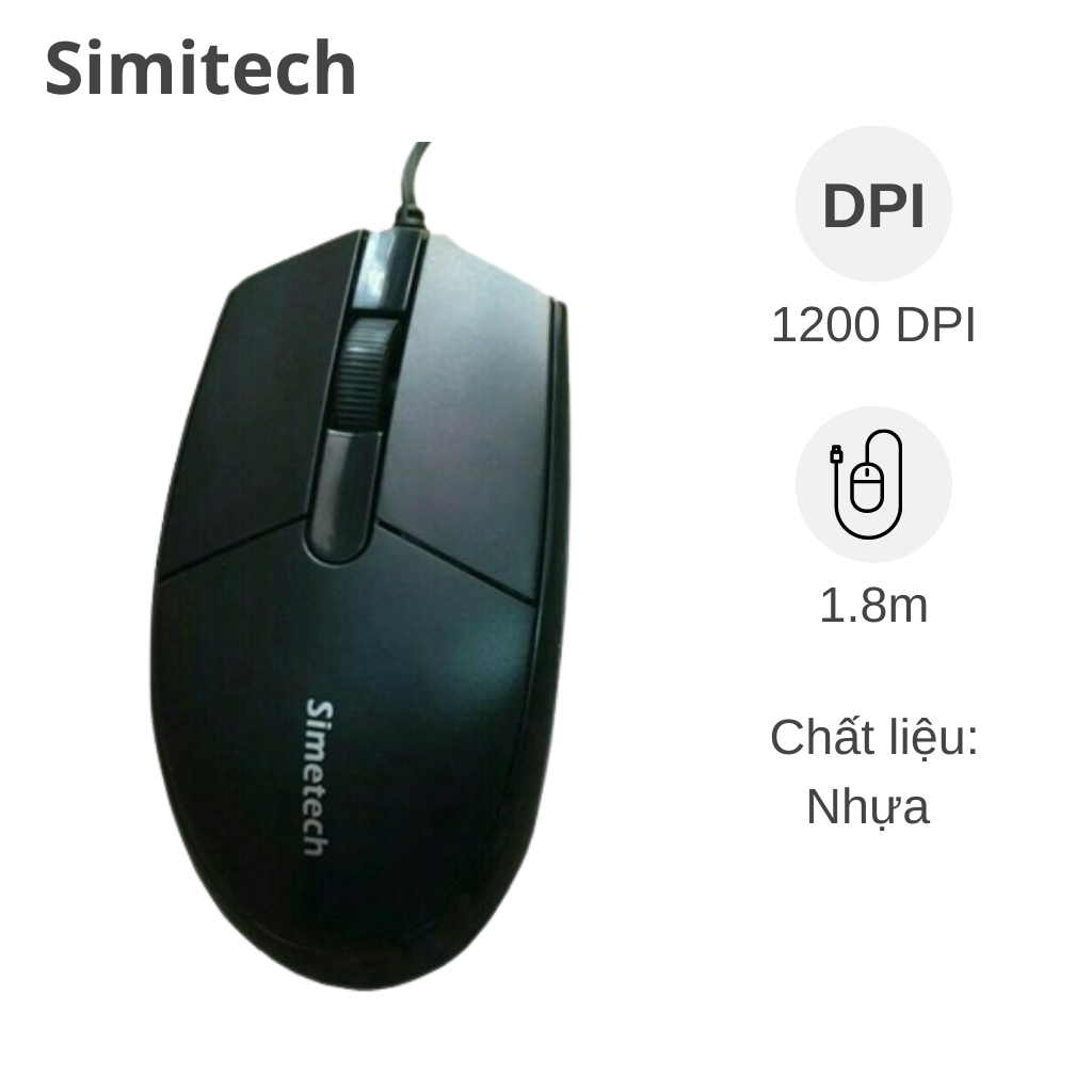 **Chuột dây Simetech X2