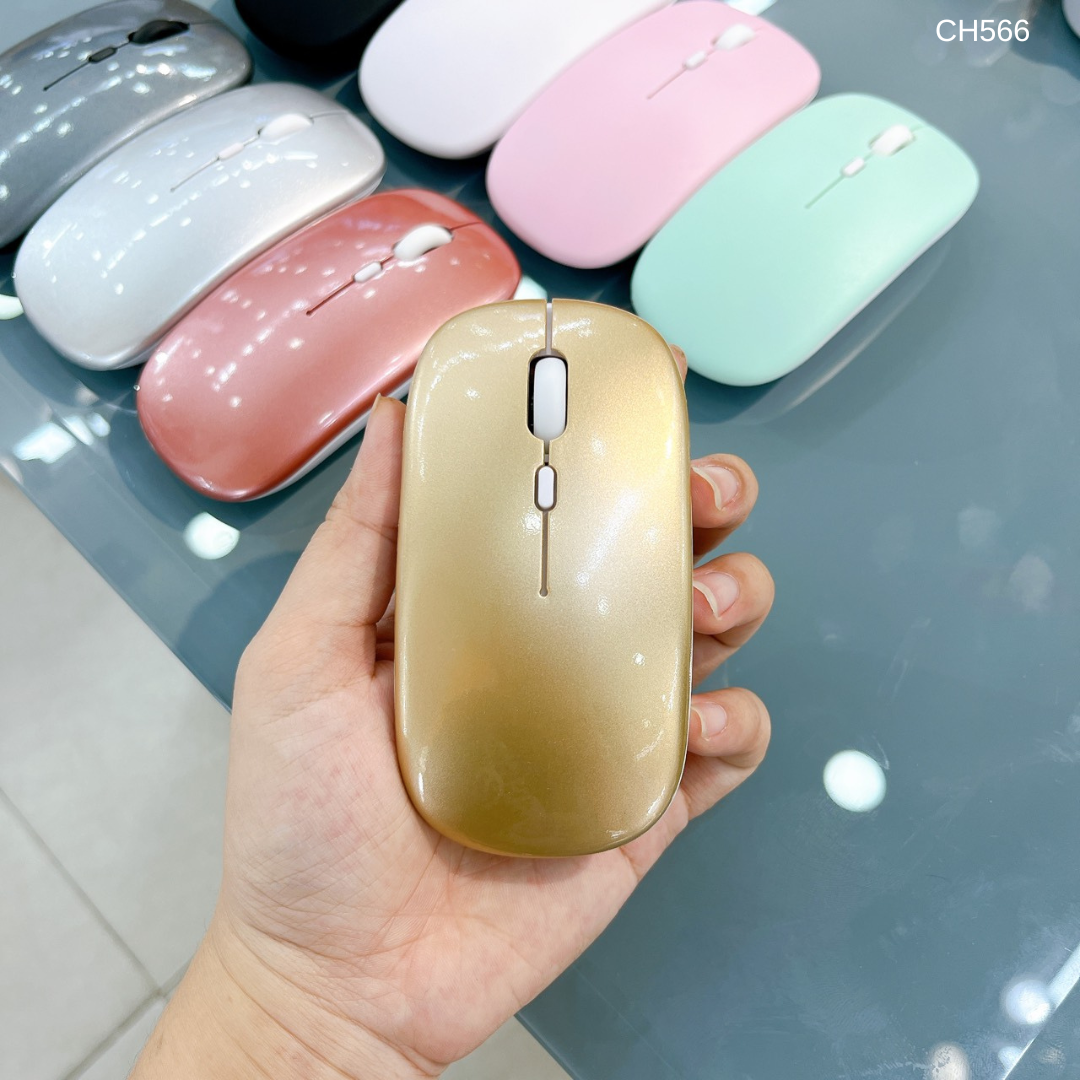 **Chuột không dây + BT pin sạc