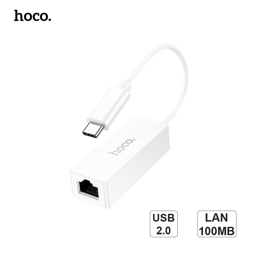 Chuyển USB to LAN Hoco UA22 100Mbps