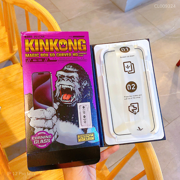 DCL IP 12 Pro Max Kingkong Magic Box trong suốt