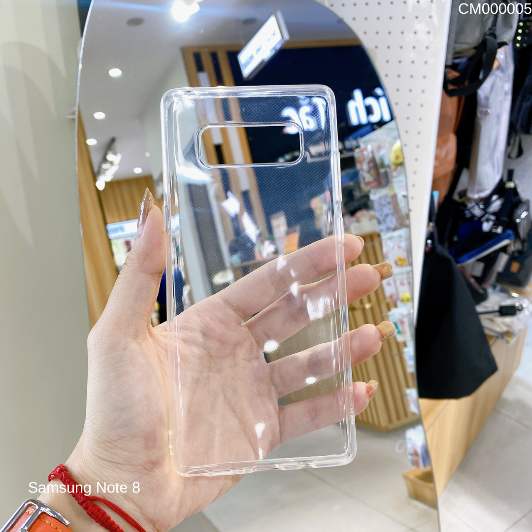 **Ốp SS Note 8 dẻo trong dada/trong khác