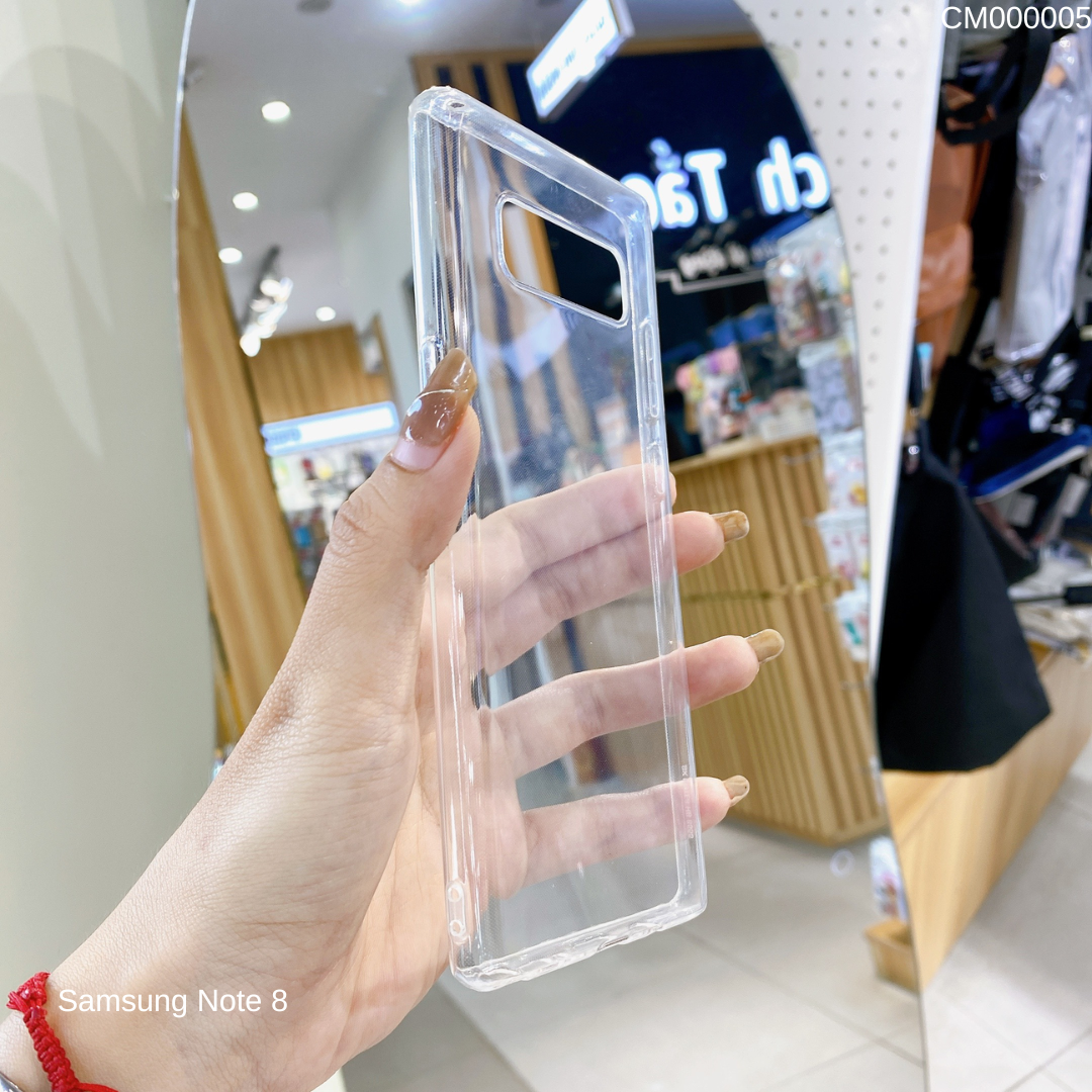**Ốp SS Note 8 dẻo trong dada/trong khác