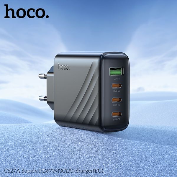 Cóc sạc Hoco CS27A 1U 3C 67W