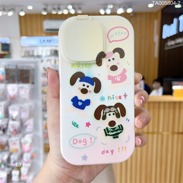 **Ốp IP 13 Pro dẻo nhiều hình camera gương