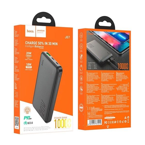 PDP Hoco J87A 20.000mah QC3.0+PD20W