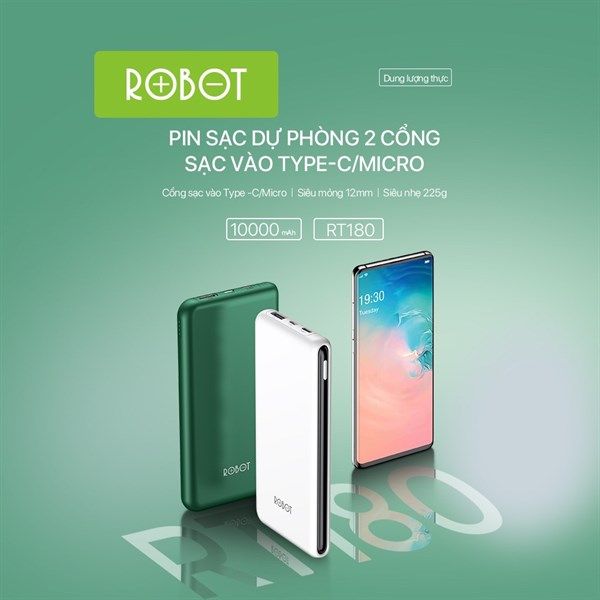 PDP Robot RT180 10.000mah