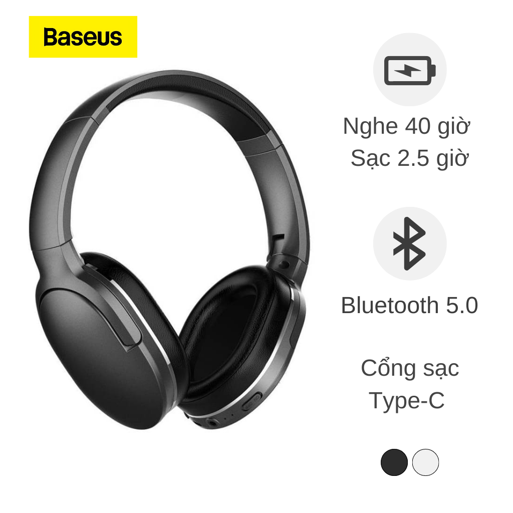 **Headphone Bluetooth Baseus Encok D02 Pro