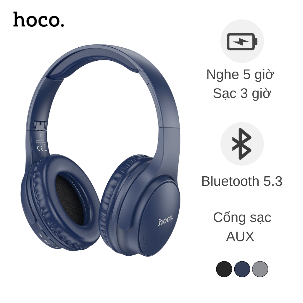 Headphone Bluetooth Hoco W40