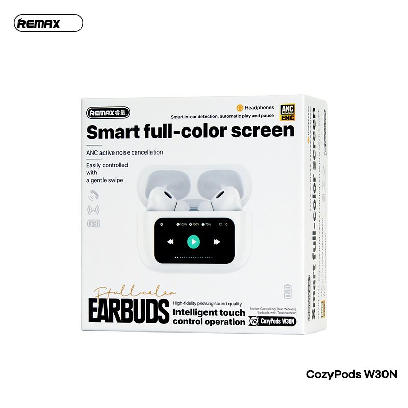 Tai nghe Bluetooth Remax W30N màn hình LCD
