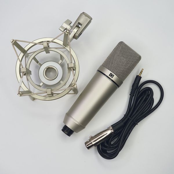 Micro thu âm U87 cổng 3.5mm