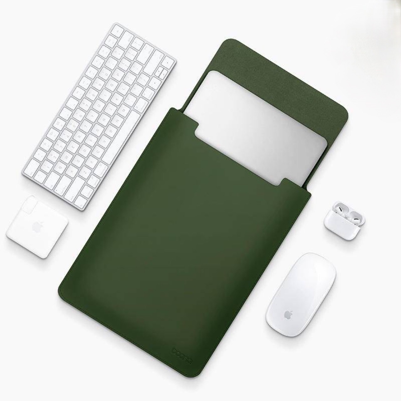 Túi da PU Boona nắp dọc 15.6 inch