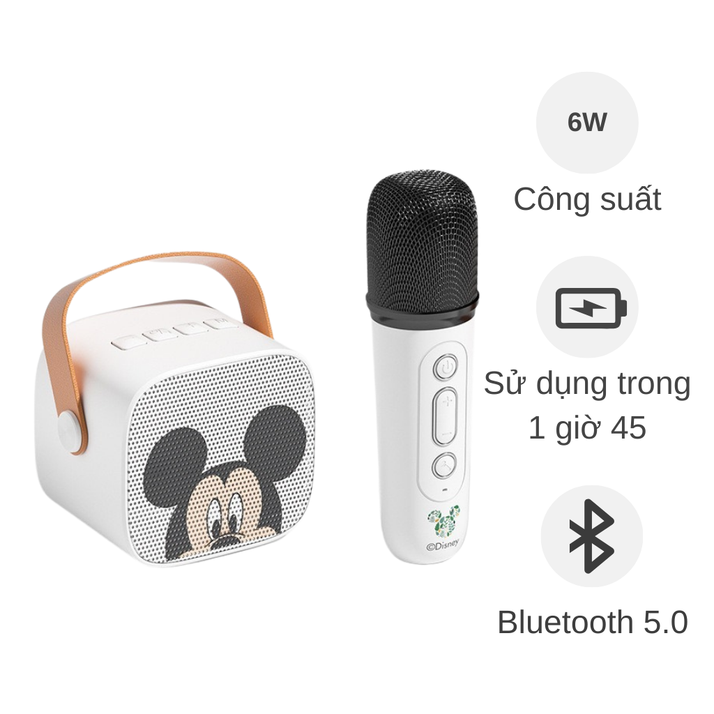 Loa Bluetooth Chuột Mickey kèm micro