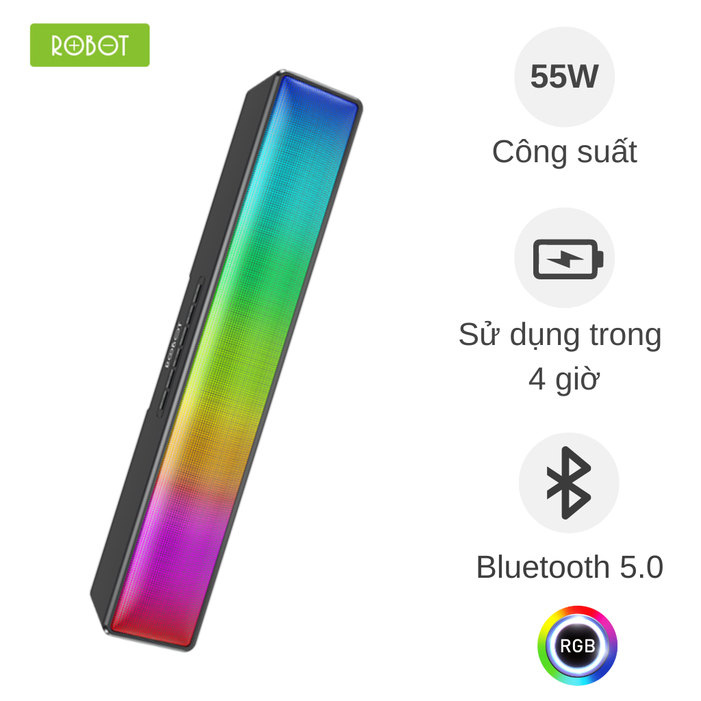 Loa Soundbar Robot RB580 RGB