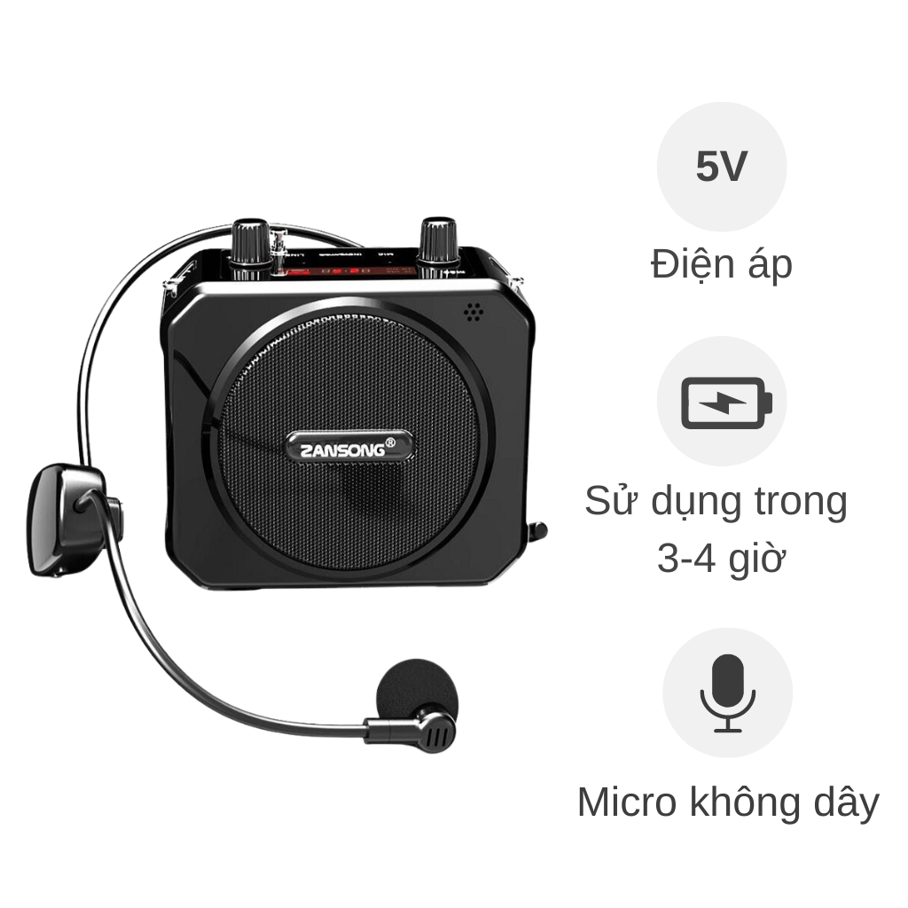 Loa trợ giảng Zangsong M80
