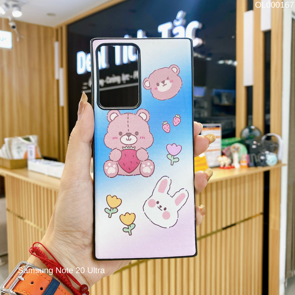 Ốp SS Note 20 Ultra nhiều hình vân da sần