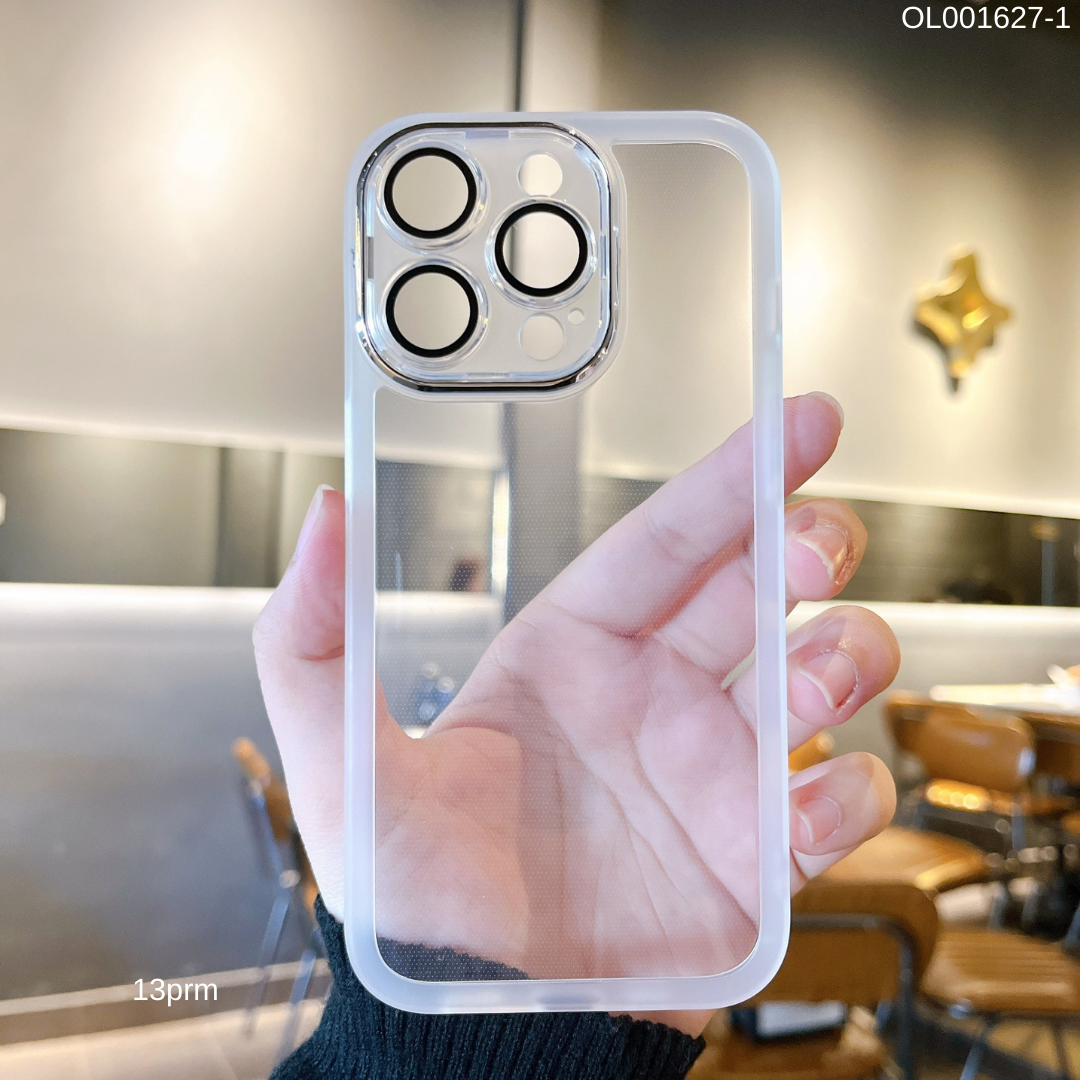 Ốp IP 14 Pro dẻo bảo vệ camera Iris