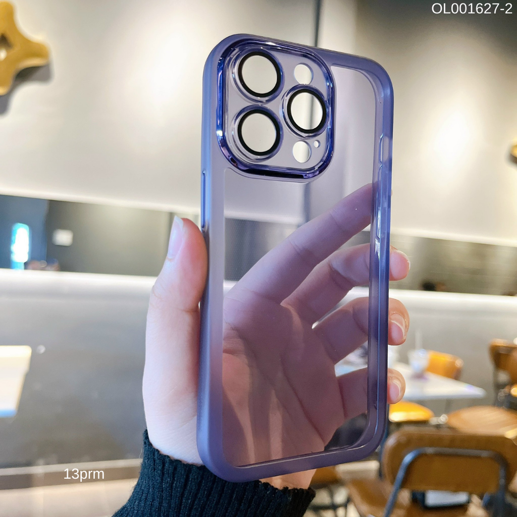 Ốp IP 14 Pro dẻo bảo vệ camera Iris