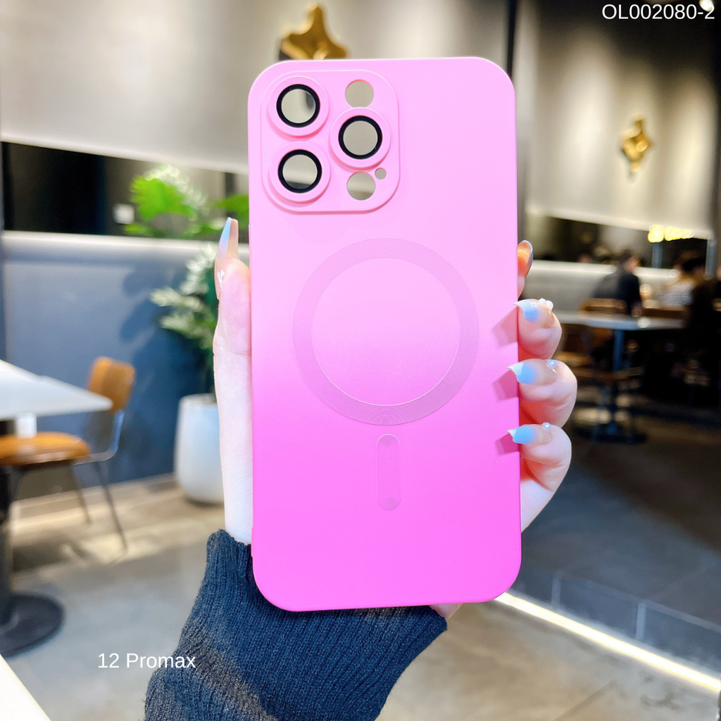 ỐP IP 12 Pro Max dẻo loang màu Magsafe