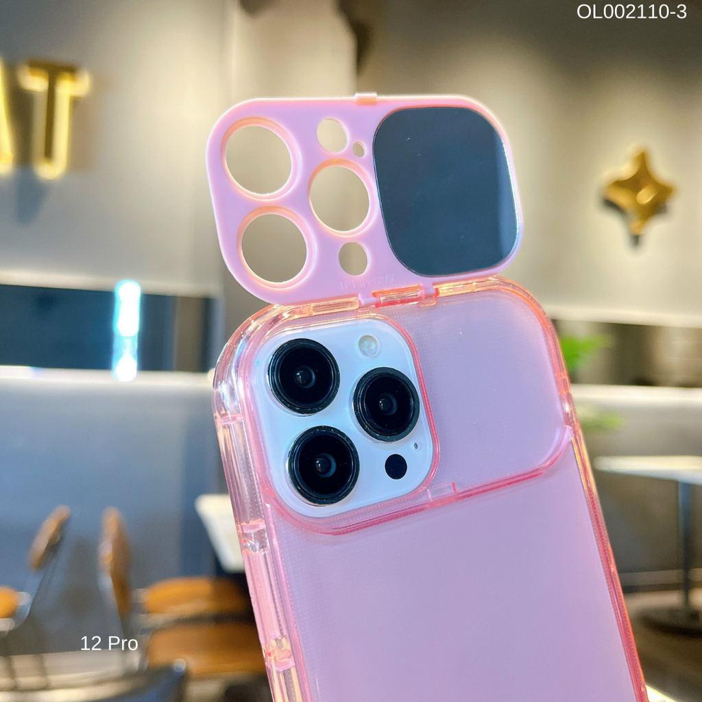 ỐP IP 12 Pro dẻo màu trong camera gương