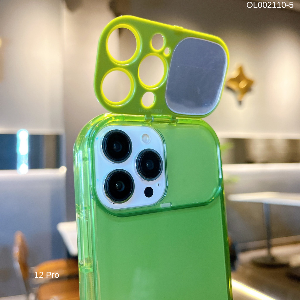 ỐP IP 12 Pro dẻo màu trong camera gương