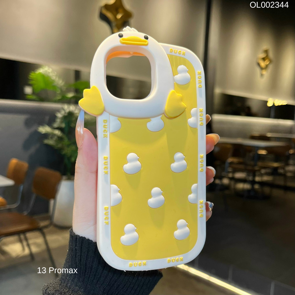 Ốp IP 13 Pro Max Dẻo su Duck