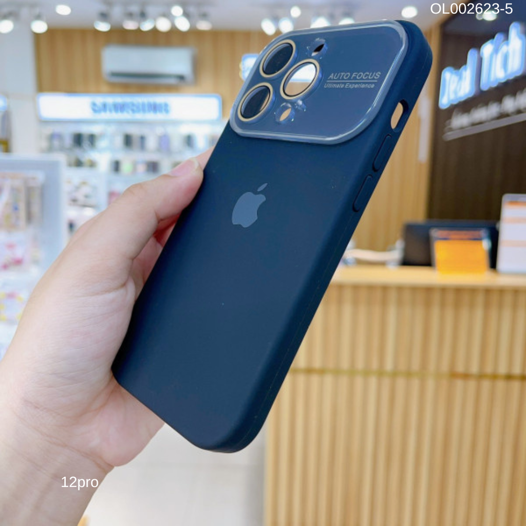 **Ốp IP 12 Pro Silicon bảo vệ camera