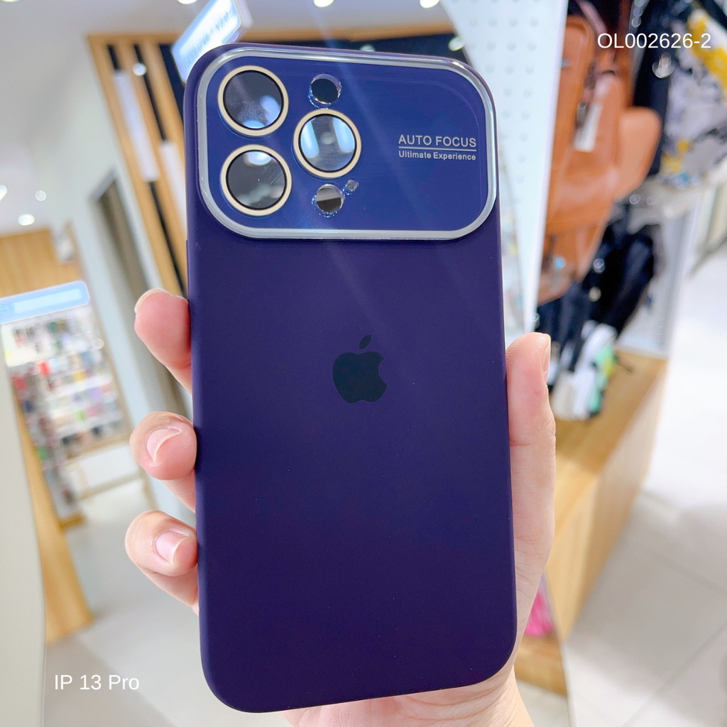 **Ốp IP 13 Pro Silicon bảo vệ camera