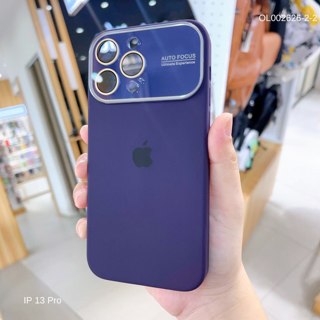 **Ốp IP 13 Pro Silicon bảo vệ camera