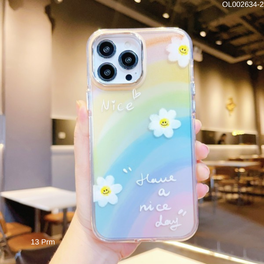 **Ốp IP 13 Pro Max Lưng in hình viền rời