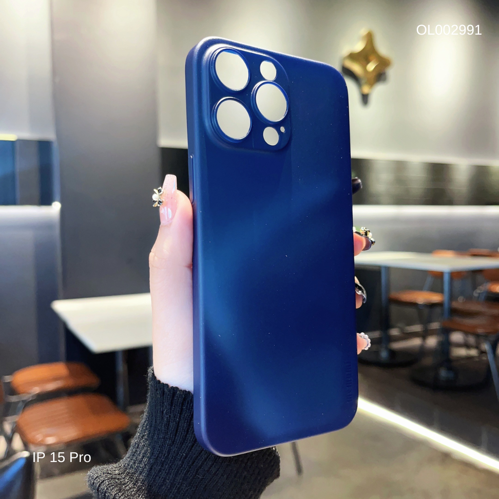 **Ốp IP 15 Pro mỏng 0.3mm Memumi
