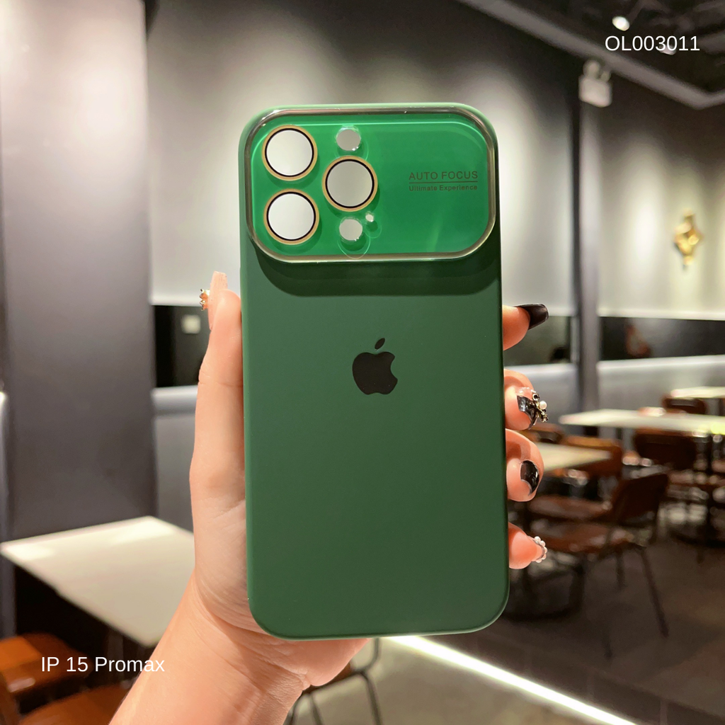 **Ốp IP 15 Pro Max Silicon bảo vệ camera