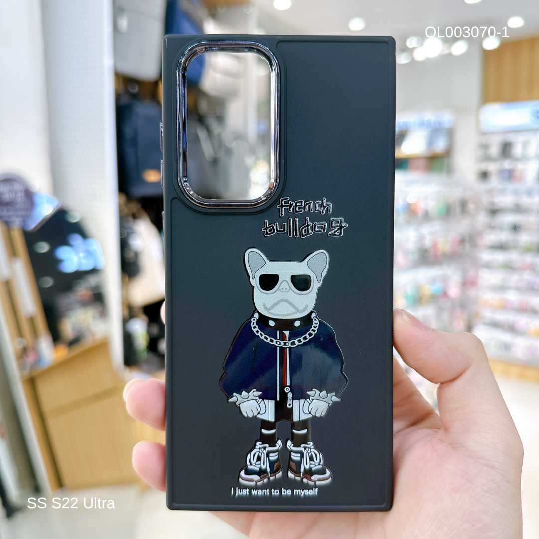 Ốp SS S22 Ultra Dẻo in hình camera titan