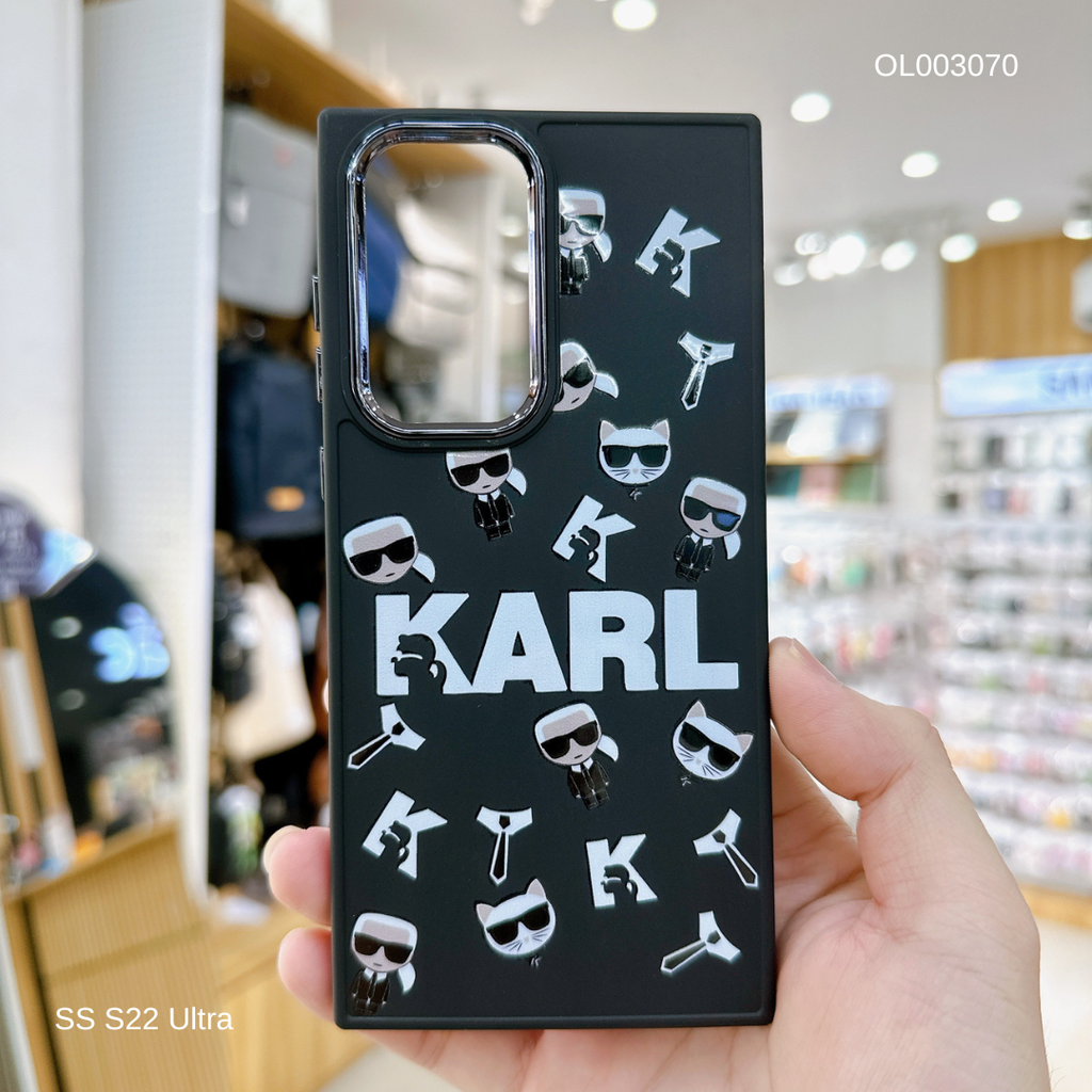 Ốp SS S22 Ultra Dẻo in hình camera titan