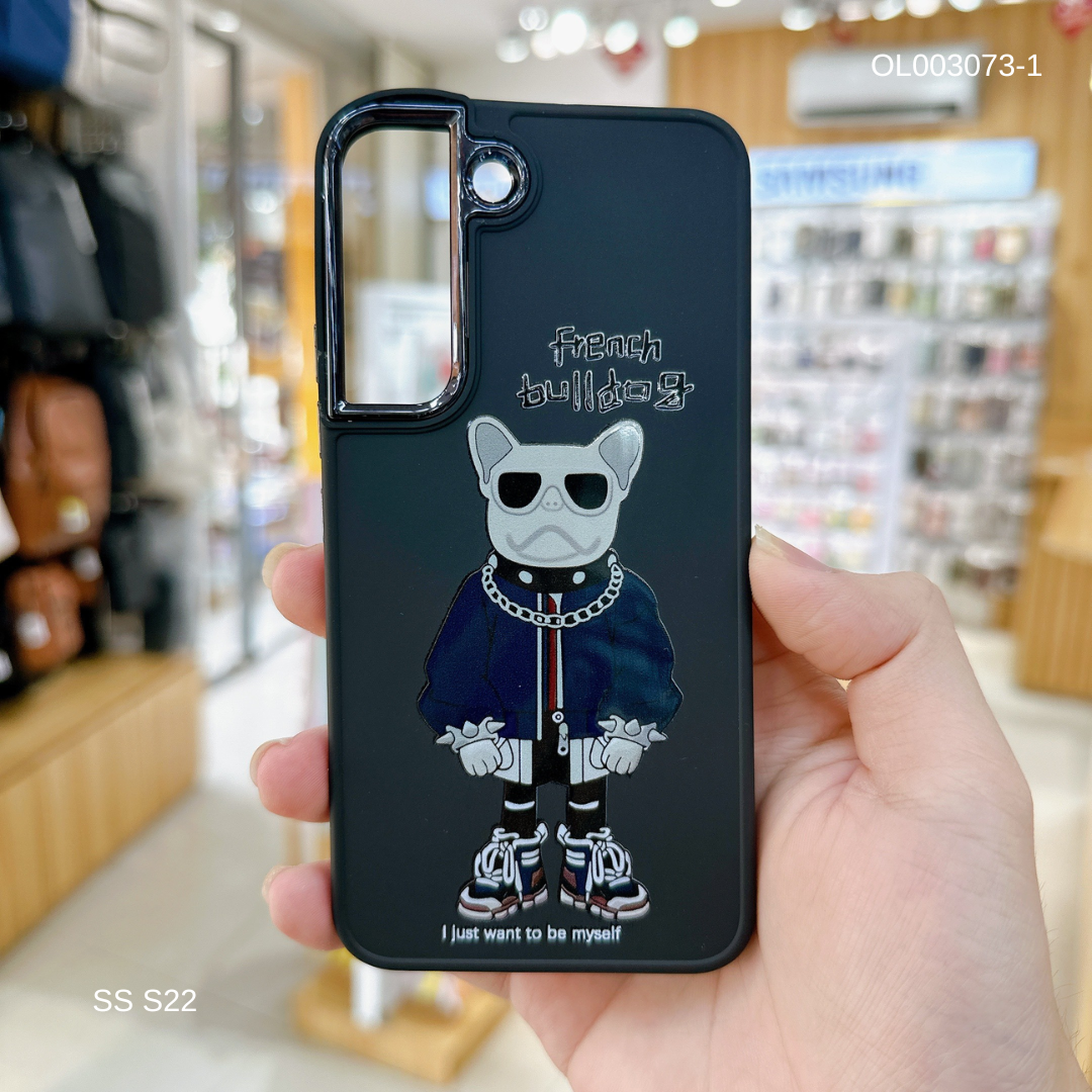 Ốp SS S22 Dẻo in hình camera titan