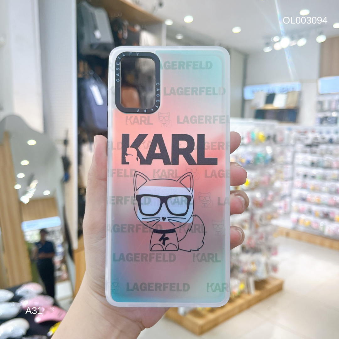 Ốp SS A31 lưng phản quang viền dẻo