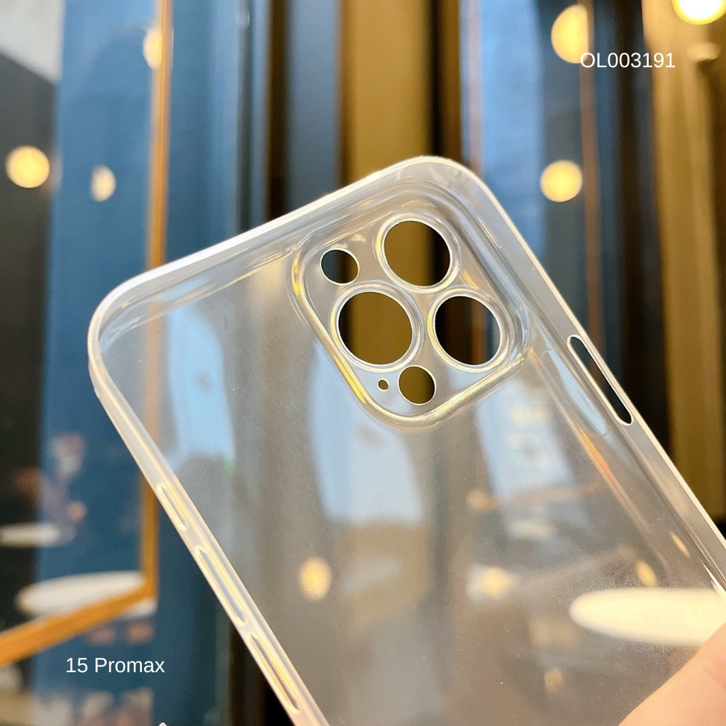 **Ốp IP 15 Pro Max siêu mỏng chống ố