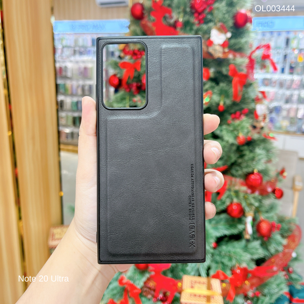 **Ốp SS Note 20 Utra X-level vân da viền dẻo