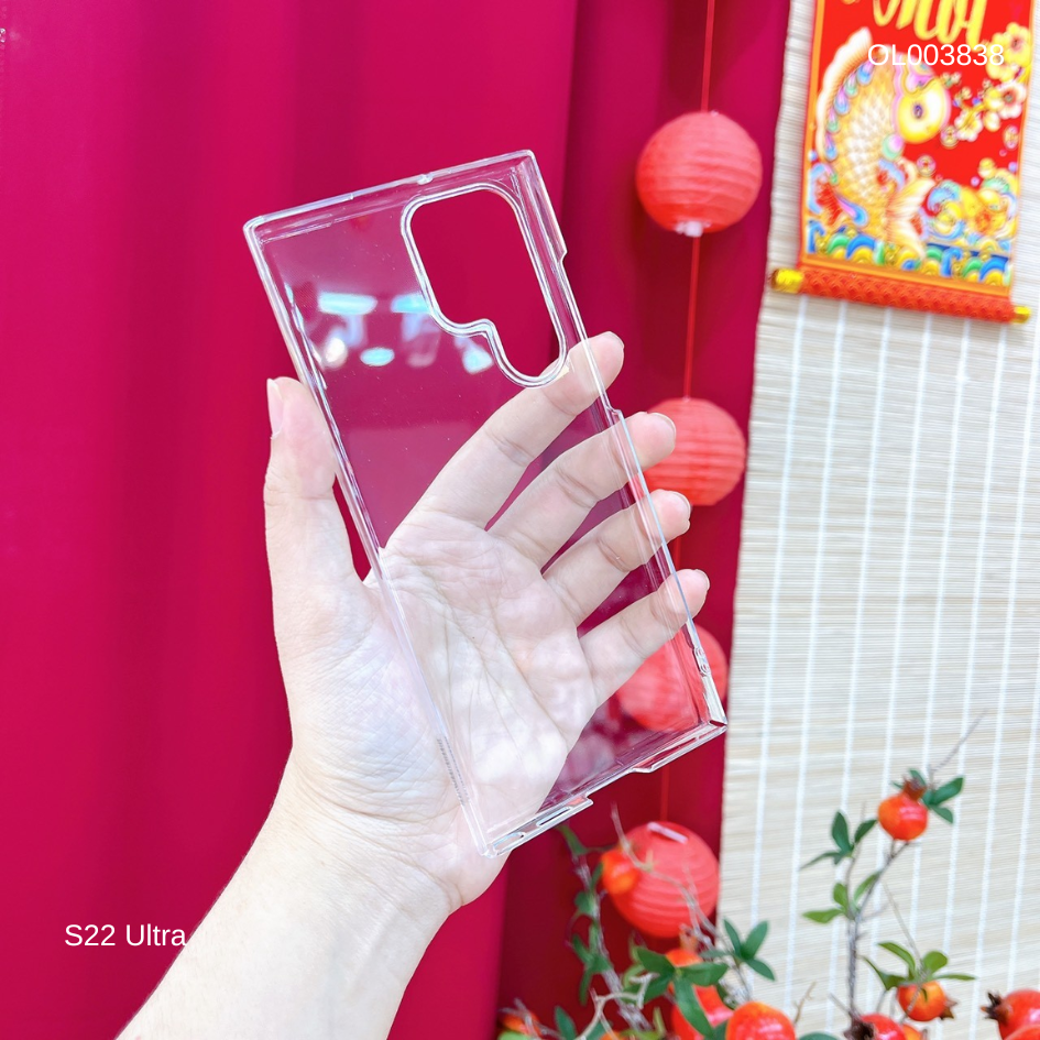 **Ốp SS S22 Ultra trong cứng Memumi